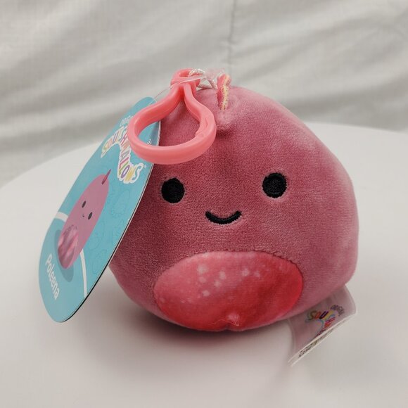 Squishmallows | Toys | Squishmallows Poleena The Dinosaur Clip On 35 ...